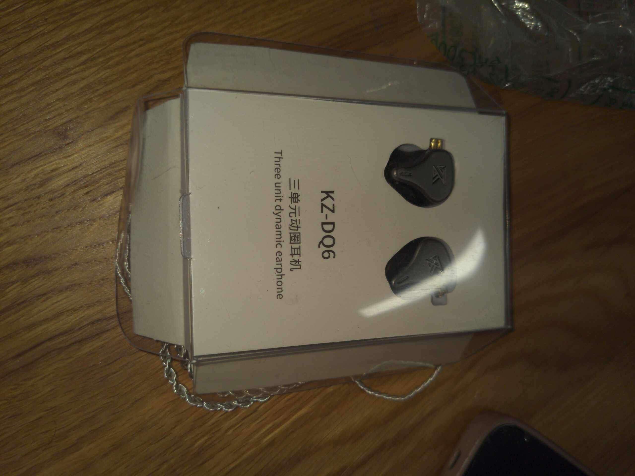 KZ DQ6 Array Type Three-Unit Dynamic in-Ear Headphone, HiFi Stereo ...