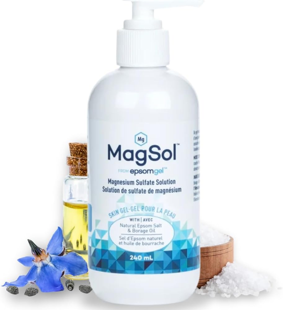 Epsomgel™ Magsol Magnesium Lotion for Sleep & Muscle Relaxation ...